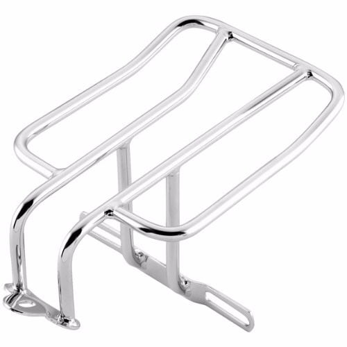 HTT-MOTOR Chrome Steel Rear Fender Rack Plated Luggage Shelf For For H ...
