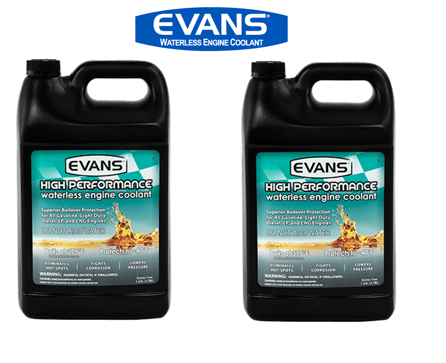 Evans High Performance Waterless Engine Coolant Gasoline Diesel LPG ...