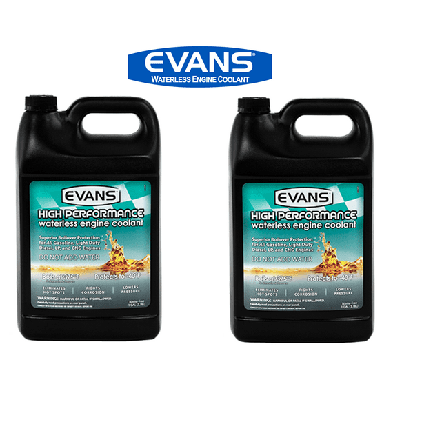 Evans High Performance Waterless Engine Coolant Gasoline Diesel LPG ...