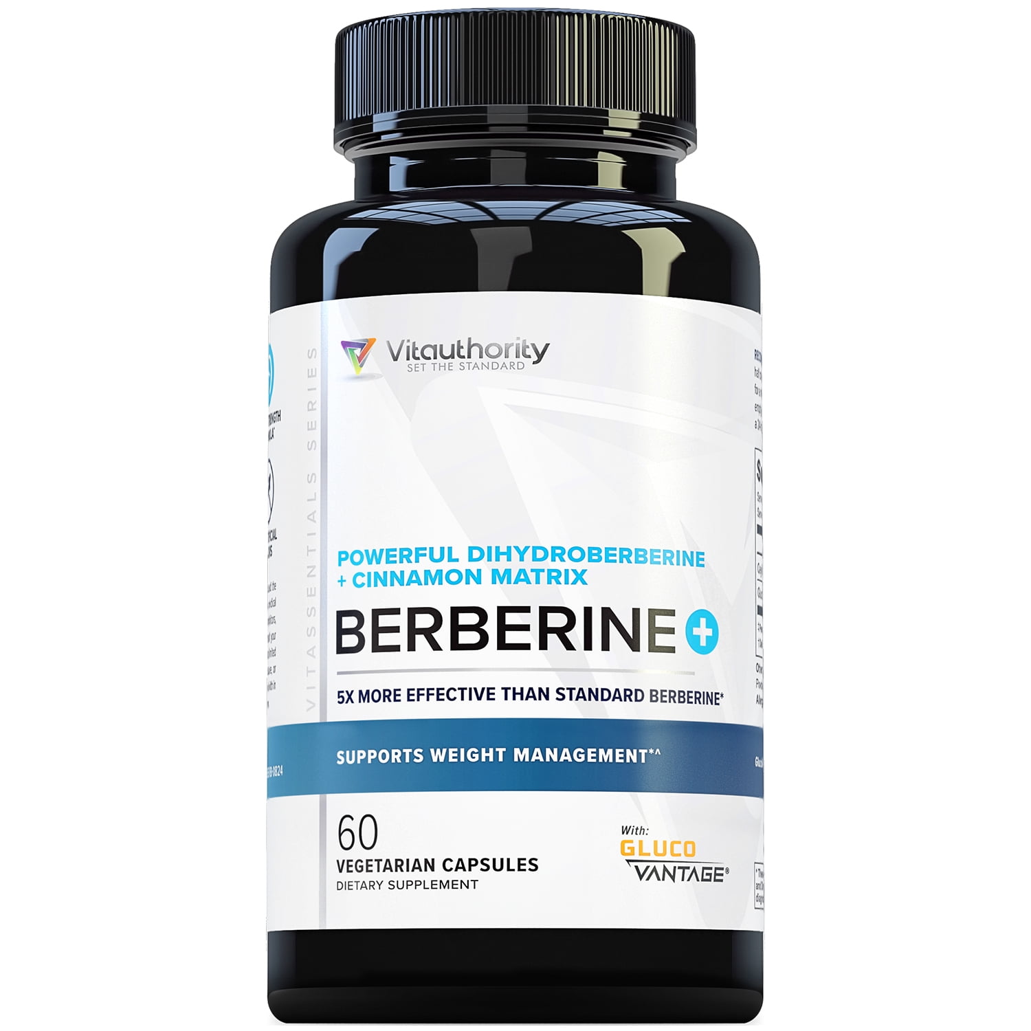Premium Berberine with Ceylon Cinnamon - GlucoVantage (Clinically ...