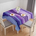 Abstract Minimalist Stripe Art Table Cloth 60x60in, Waterproof Square ...