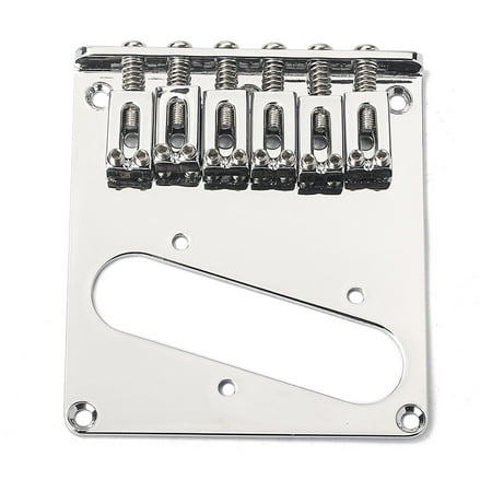 Wweixi Metal Electric Guitar Bridge Portable Replacing Upgrade Pre ...
