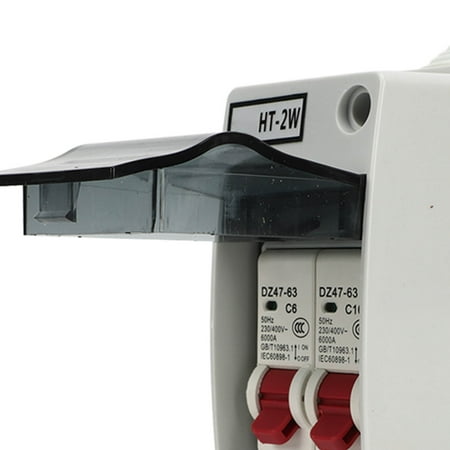 2 Channel Miniature Circuit Breaker MCB C Type Outdoor Waterproof ...