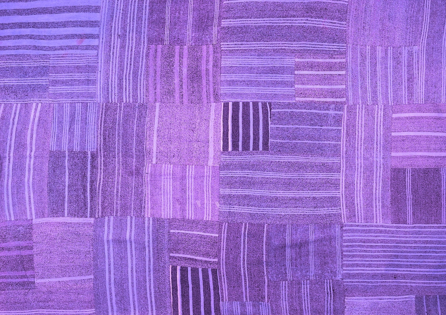 Ahgly Company Indoor Rectangle Abstract Purple Contemporary Area Rugs ...