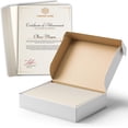 Hamilco Cream Colored Cardstock 8 x 10" Heavy Weight 80 lb Cover Card ...