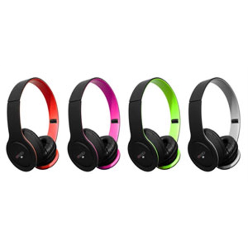 Sentry Adjustable Over the Ear Neon Folding Headphones HO410 | Walmart ...