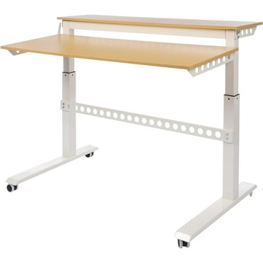 VersaDesk® Foundry Bench® 60" x 30" Height Adjustable Standing Desk ...
