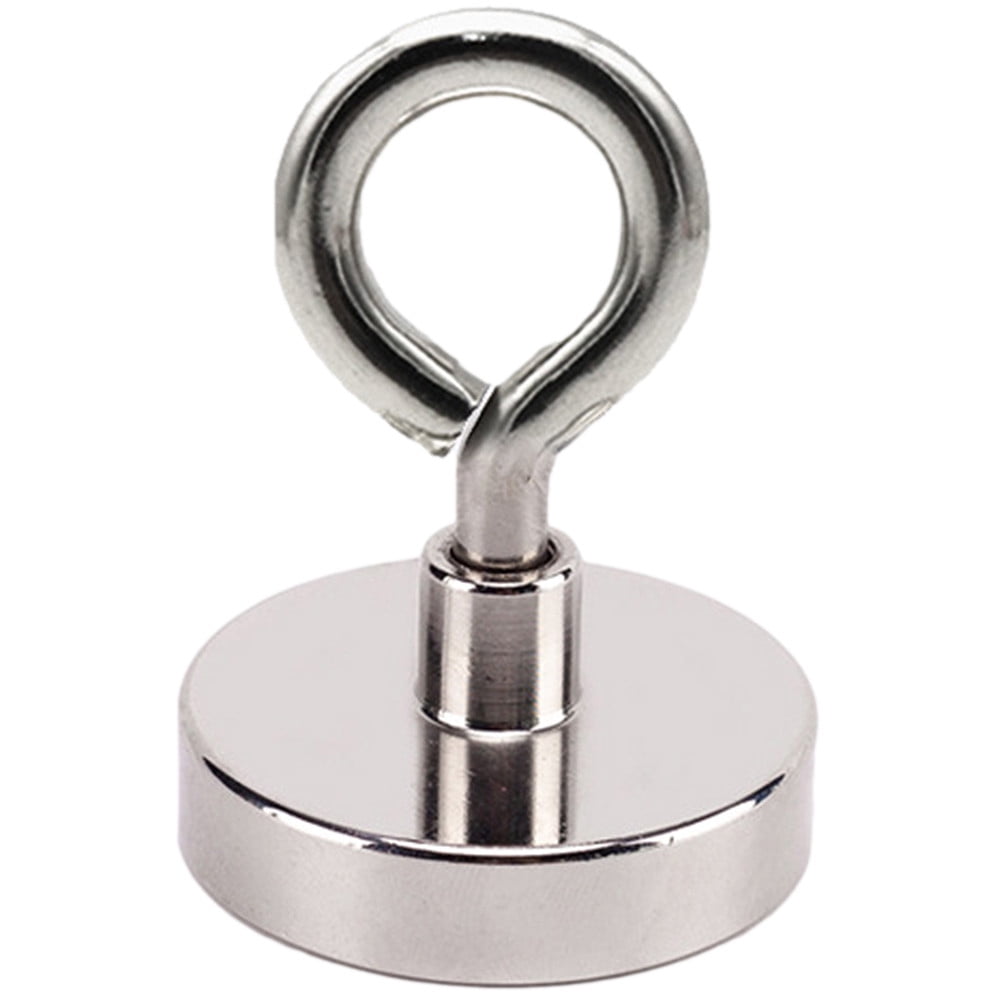 huntermoon Metal Magnetic Hooks Super Magnets with Neodymium Rare Earth ...