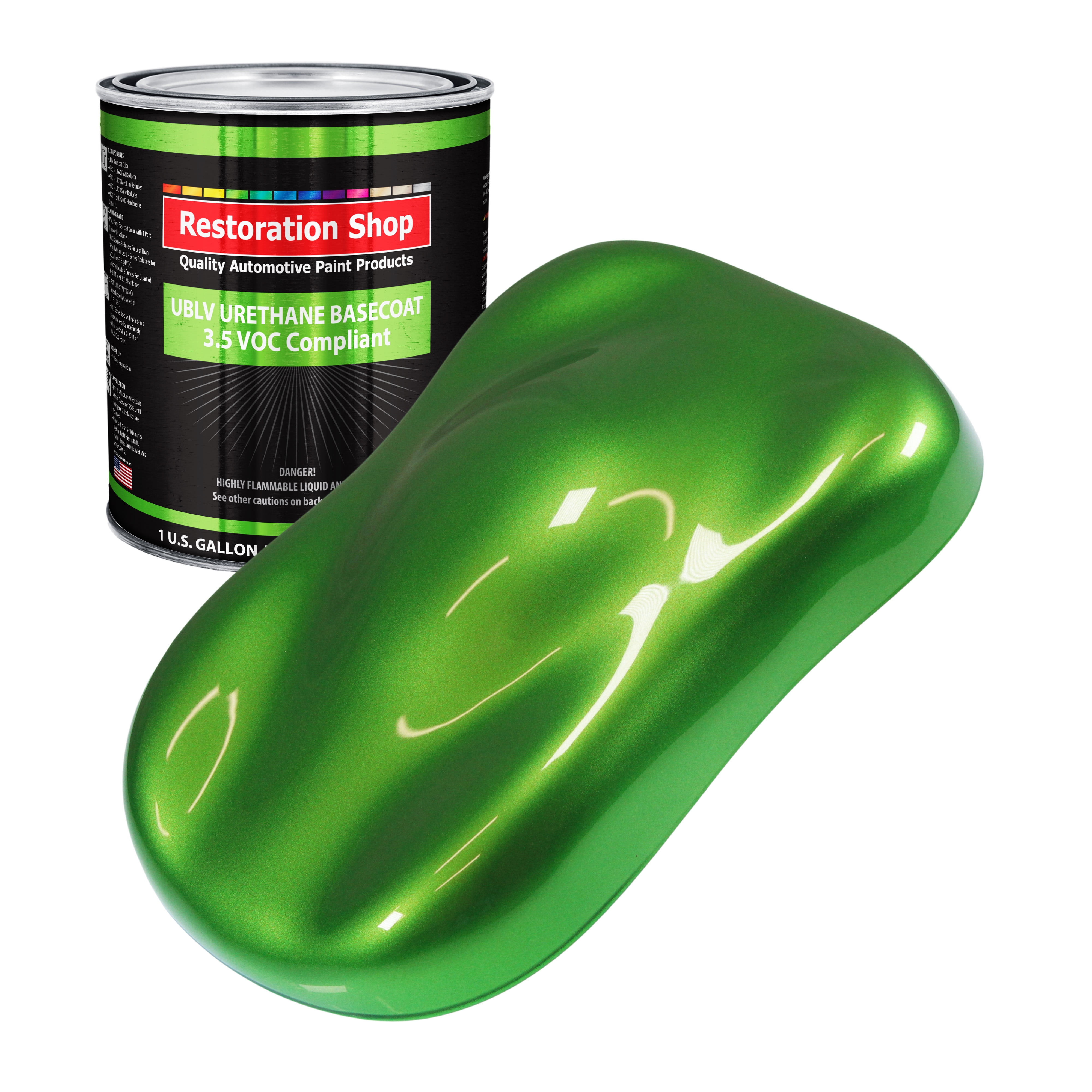 Synergy Green Metallic 1 Gallon Low VOC URETHANE BASECOAT Auto Body ...