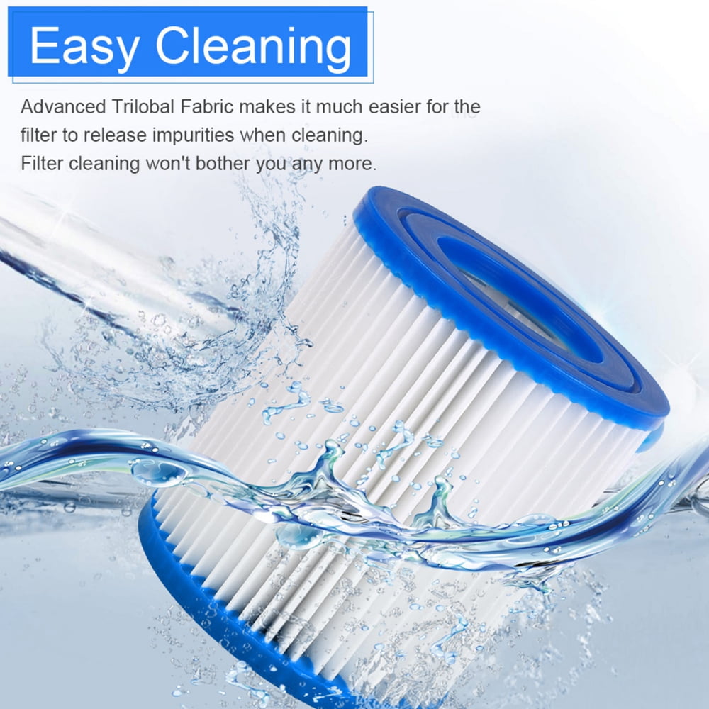 Buy Peyan Swimming Pool Filter Pump Replacement Cartridge Compatible ...