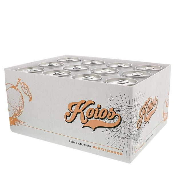 KOIOS - Nootropic Peach Mango Functional Beverage, Enhances Brain ...