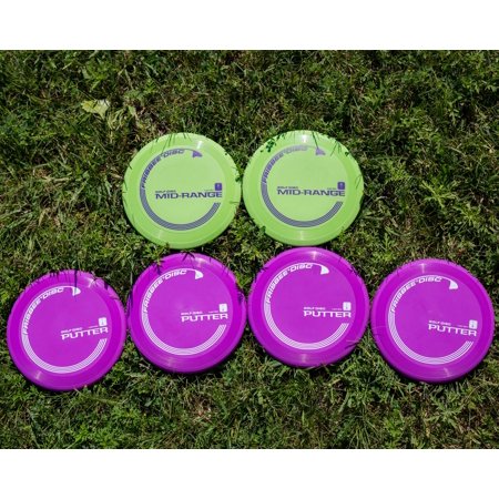 Wham-O PDGA Approved Official Frisbee Disc Golf Set with 6 Discs and ...
