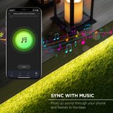 Merkury Innovations Smart Indoor and Outdoor Flex LED Multicolor Neon ...