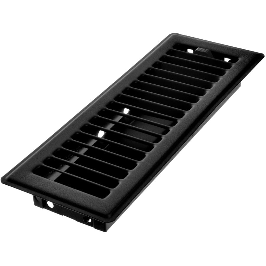 Click here for Imperial 3 X 10 Matte Black Steel Floor Register... prices