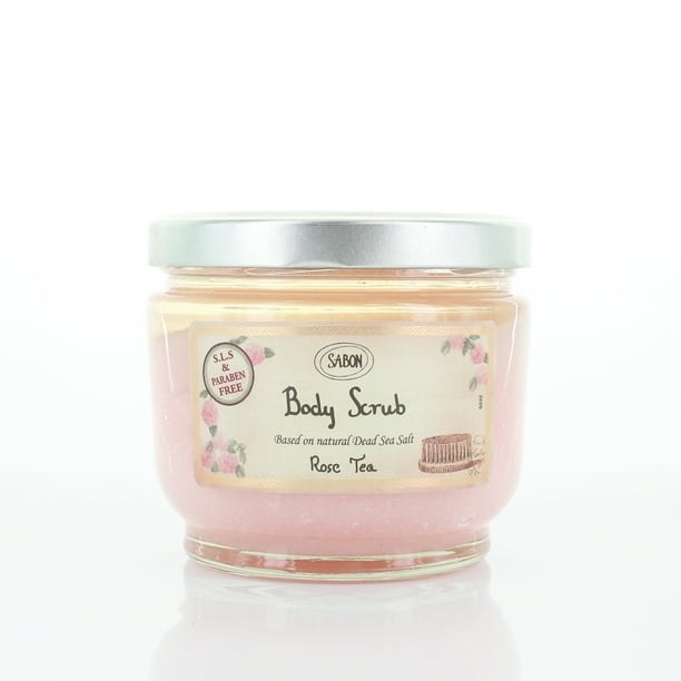 Sabon - Sabon Body Scrub, Rose Tea, 21.2 Oz - Walmart.com - Walmart.com