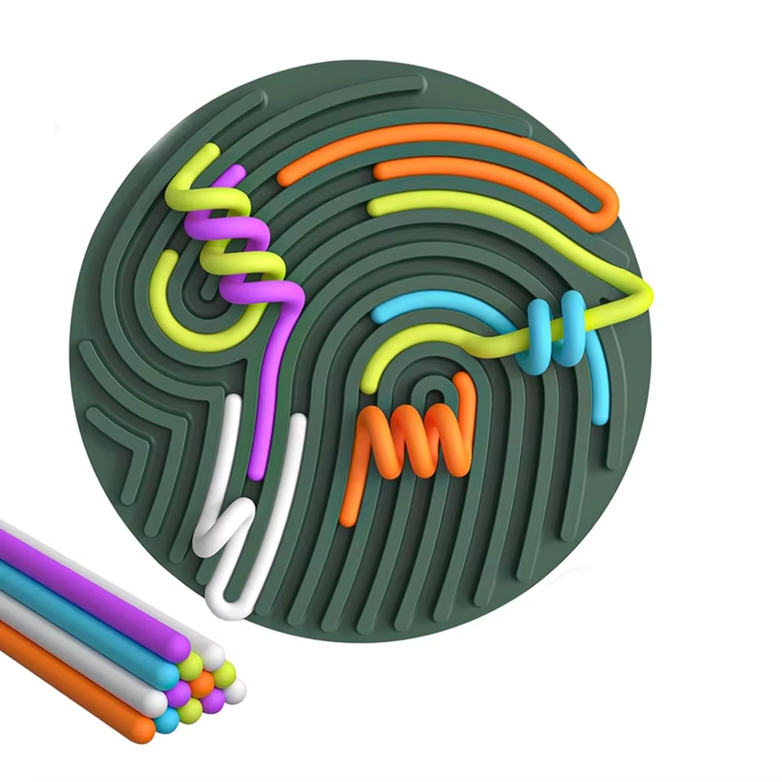 Click here for Unbranded Green Circular Sensory Fidget Toy For Ki... prices