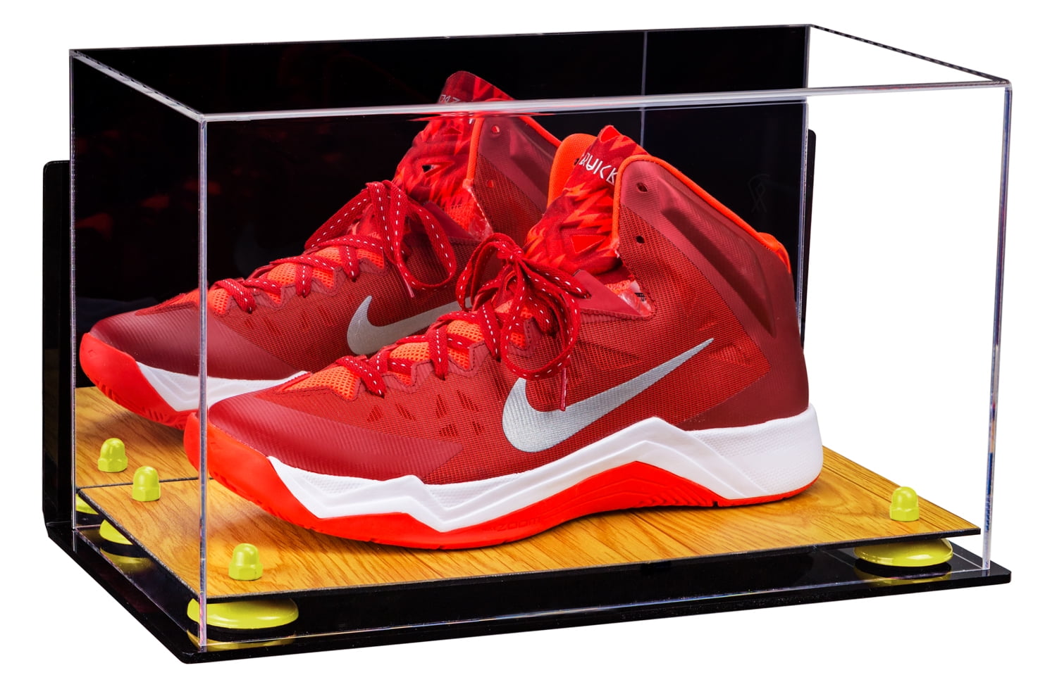 Deluxe Acrylic Large Shoe Display Case for Basketball Shoe Soccer Cleat ...