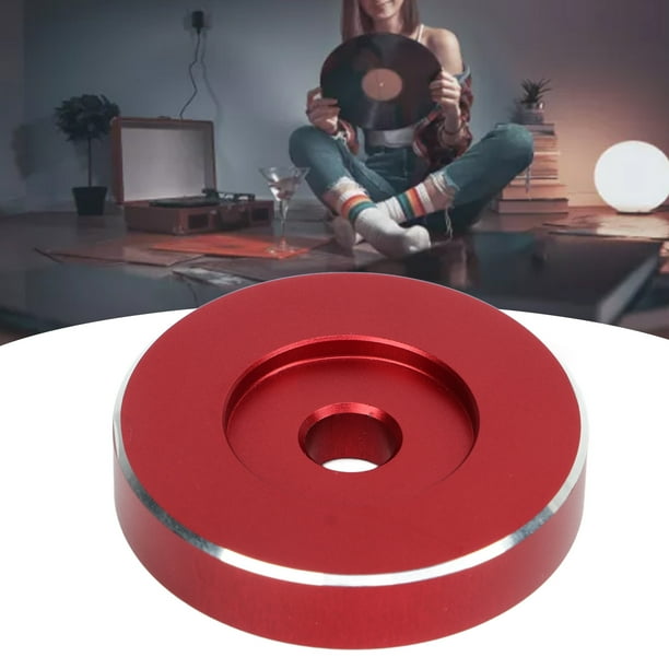 Aluminum Record Player Turntable Adapter, Turntable RPM Record Adapter ...