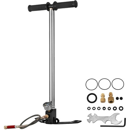 High Pressure Hand Pump 3 Stage up to 4500 psi PCP Pump Safe and ...