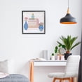 Stupell Industries Cozy Boho Self Care Books Black Framed Giclee Art ...