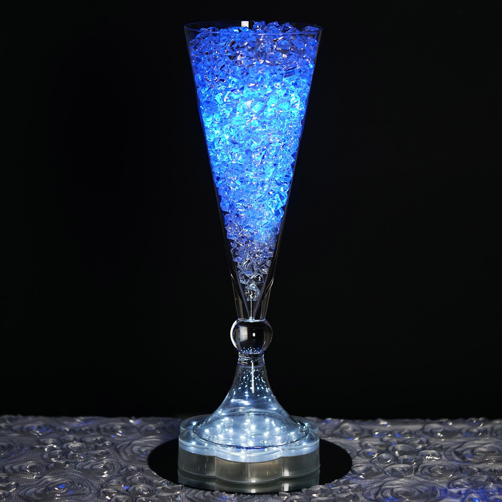 Efavormart 16" Tall Reversible Trumpet Pilsner Glass Floral Vase - 4 ...