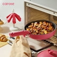 Carote 13 Pcs Nonstick Pink Cookware Sets W/ Die-Cast Lid, Detachable ...