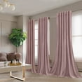 Lapalife Velvet Curtains 2 Panels Set, 108 Inch Thermal Insulated Room ...