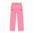 Byoo Toddler Girl Graphic Tracksuit Cherry Print Pullover Hooded ...