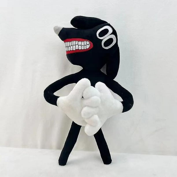 35/55cm Anime Sirenhead Plushie Toys Siren Head Plush Toys Scary Black ...