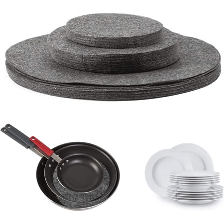 Felt Plate Dividers Soft Dividers Storage Separator Protectors Thick ...