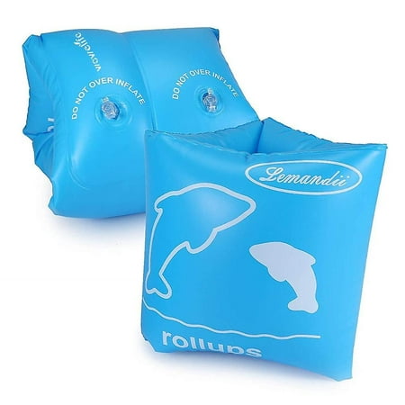 FanShow Swimming Arm Floats Swim Arm Inflatable Arm Bands For Kids ...