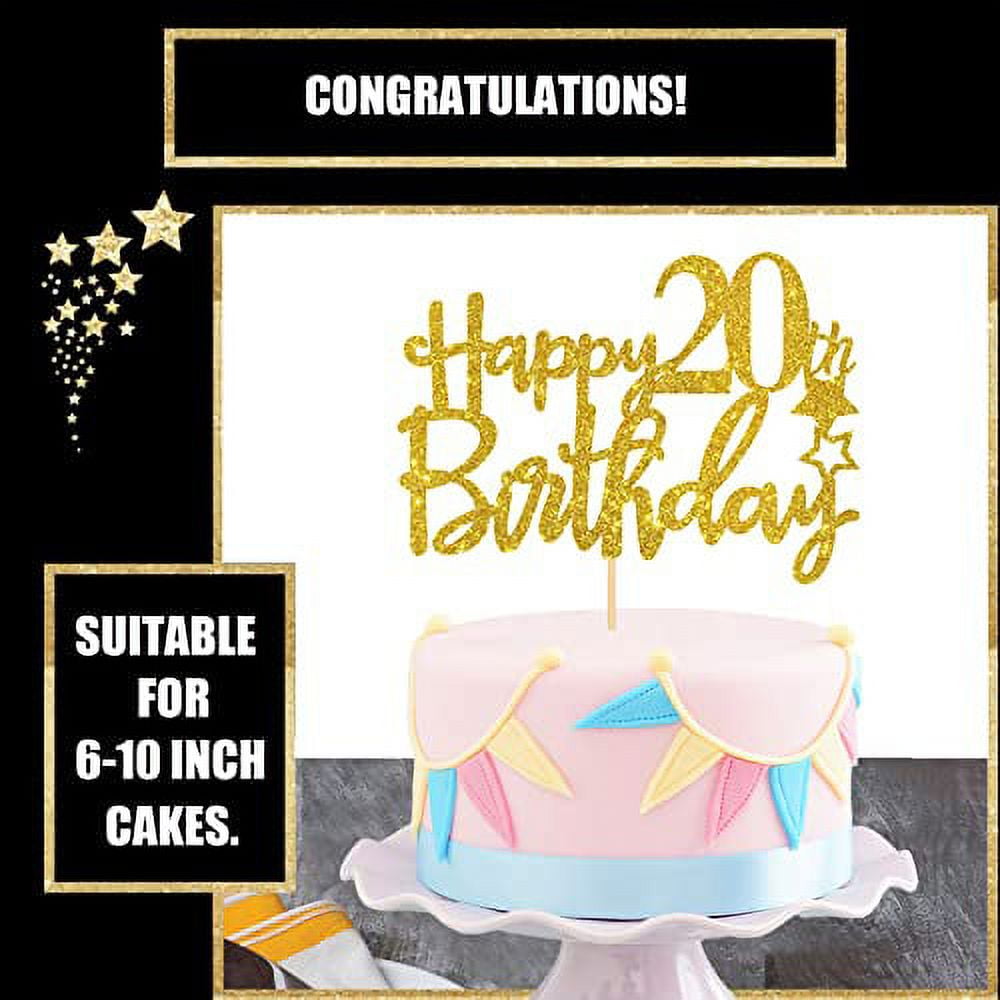 Happy 20th Birthday Cake Images