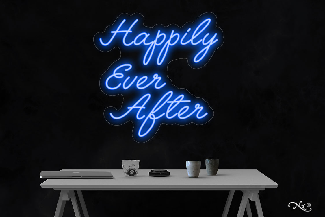 Happily ever After-LED Neon Sign Made in USA - Walmart.com