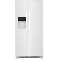 Frigidaire Full Size Side-By-Side Fridge Freezer FRSS2323AW 22 Cu. Ft ...