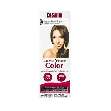 Cosamo Love Your Color Light Brown 755 Hair Color - Walmart.com