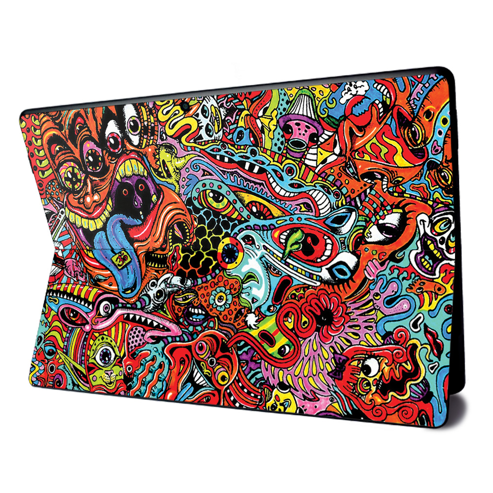 Skin Decal Wrap Compatible With Microsoft Surface Pro X Sticker Design ...