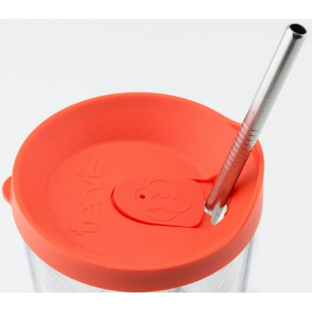 2 Stainless Steel Straws for Tervis Tumbler 24 oz Travel Insulated ...