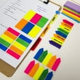 BAZIC Neon Page Markers 1x1.7 Neon Index Tabs, (150 Flags/Pack), 24 ...