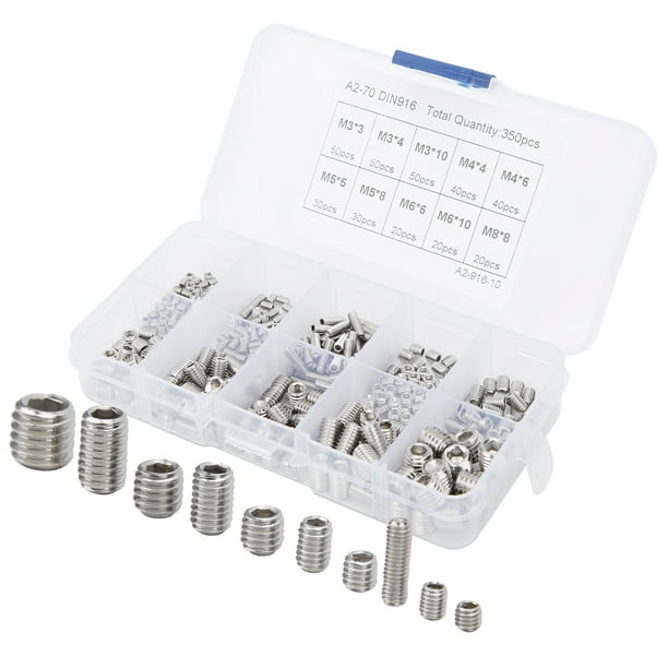 Hardware, M3-M8 Headless Concave End Tightening Set, Rust-Resistant For ...