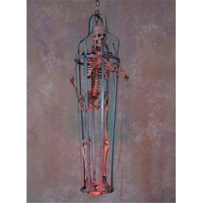 Skeletons and More Iron Skeleton Cage with Aged Skeleton Medium Size 33 ...