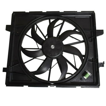 TYC 620560 for Jeep Cherokee Replacement Radiator/Condenser Cooling Fan ...