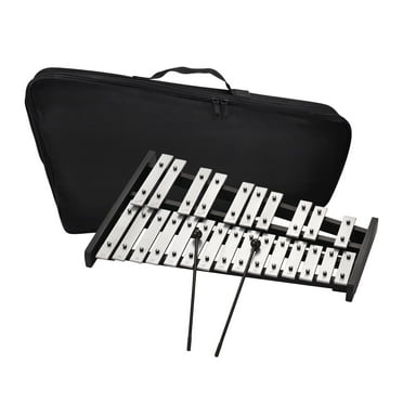 SKYSHALO 30-Key Glockenspiel Xylophone Set, Complete Percussion Kit ...