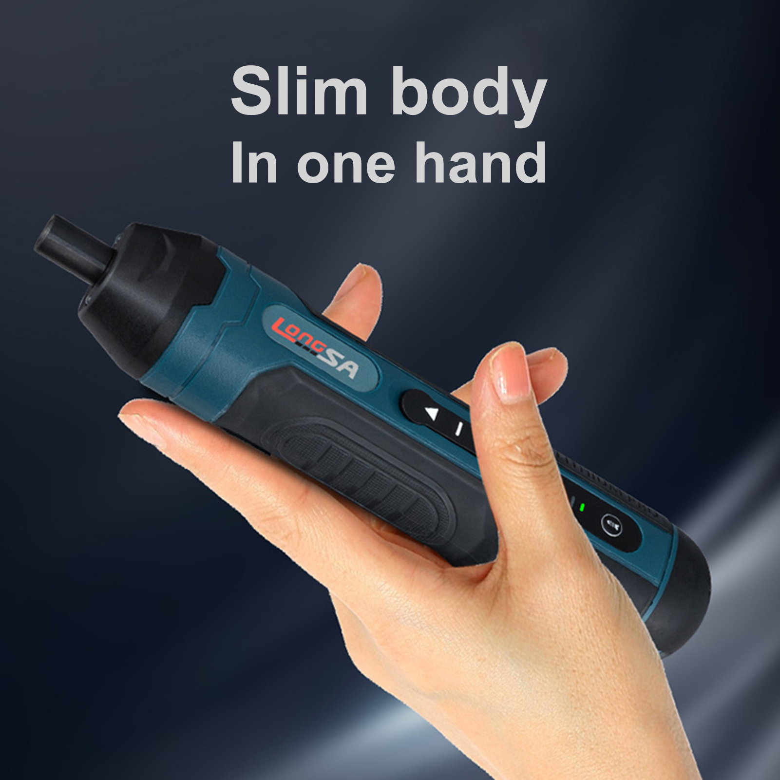 Industry-Grade 3.6V Cordless Electric Screwdriver Set with USB Charging ...