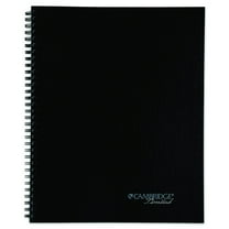 Cambridge Limited Wirebound Legal Ruled Business Notebook, 80 Sheets, 4 ...