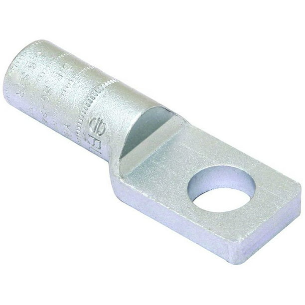 Burndy YRAL1CU, Compression Terminal, 2 Al/Cu/Acsr 1 Hole Lug, 1 PC ...