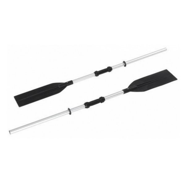 Pool Central Aluminum 54" 2-Section Kayak Boat Rowing Oars 2ct - Silver ...