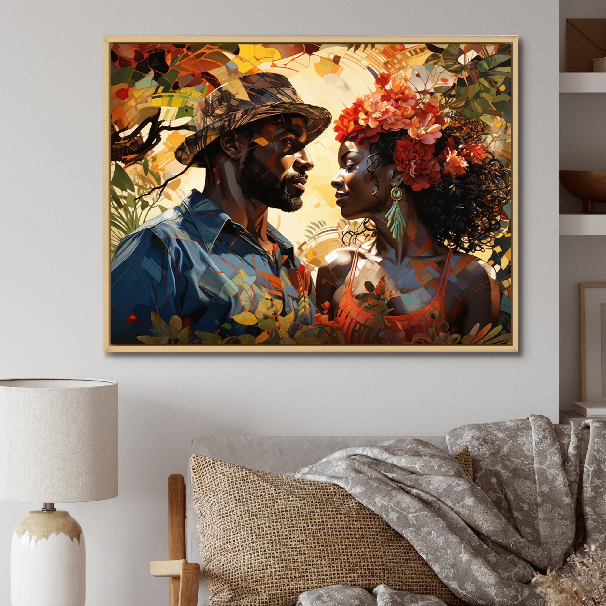 Click here for Designart African American Art Oversized Framed Wa... prices