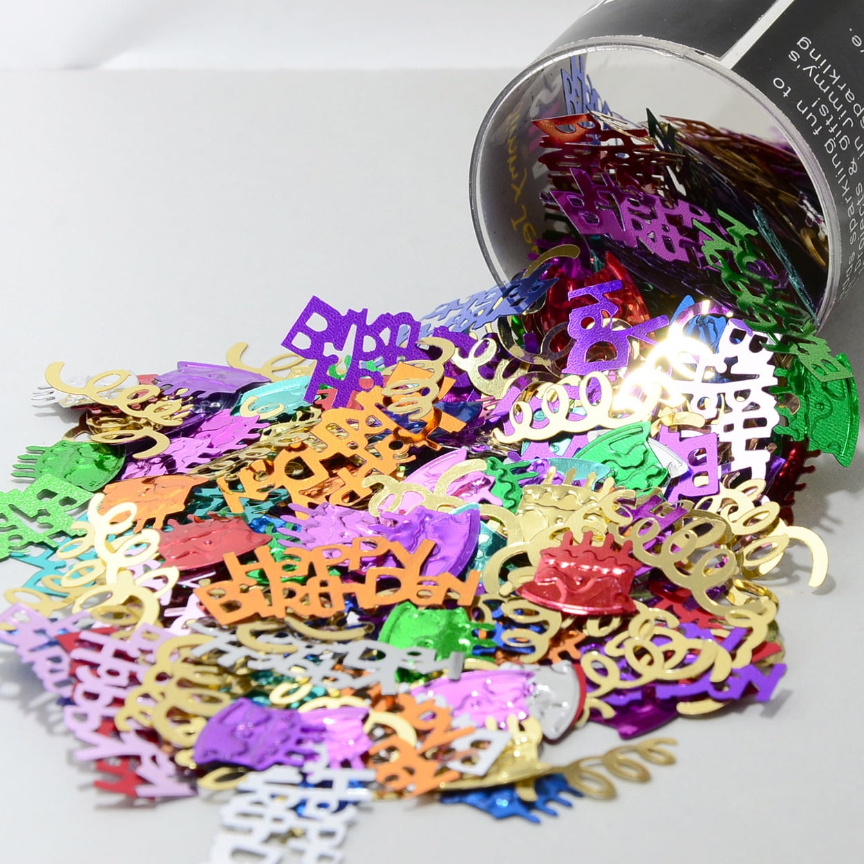 Confetti Mix - Birthday Streamers - Pouch (1/2 oz) - CCP9221 - Walmart.com