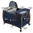 Monbebe Flex Deluxe Baby Play Yard with Bassinet and Changer, Camo ...