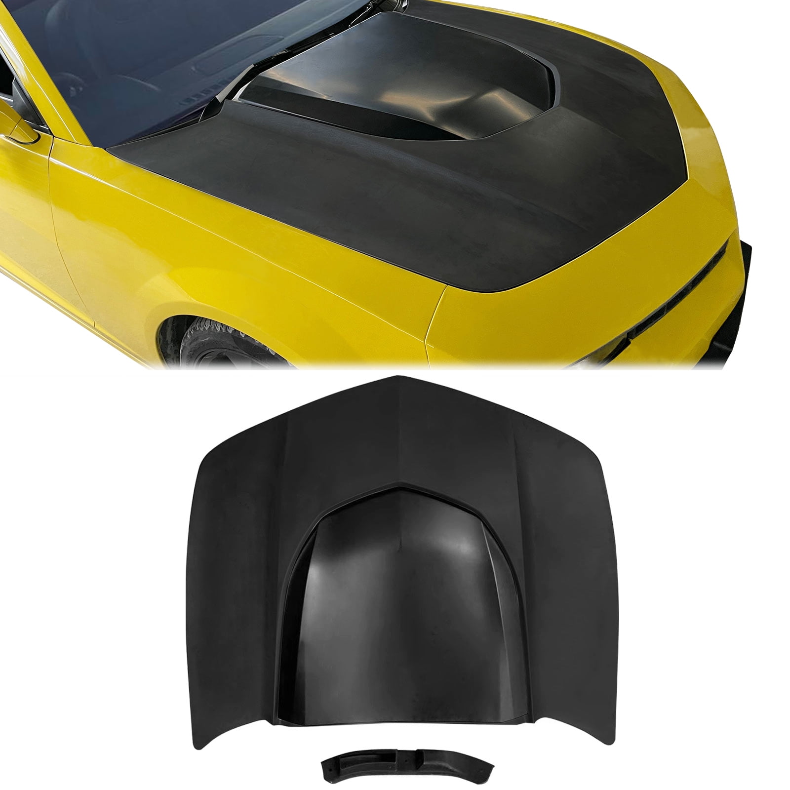 Ikon Motorsports Front Bumper Hood Compatible with 10-15 Chevy Camaro ...